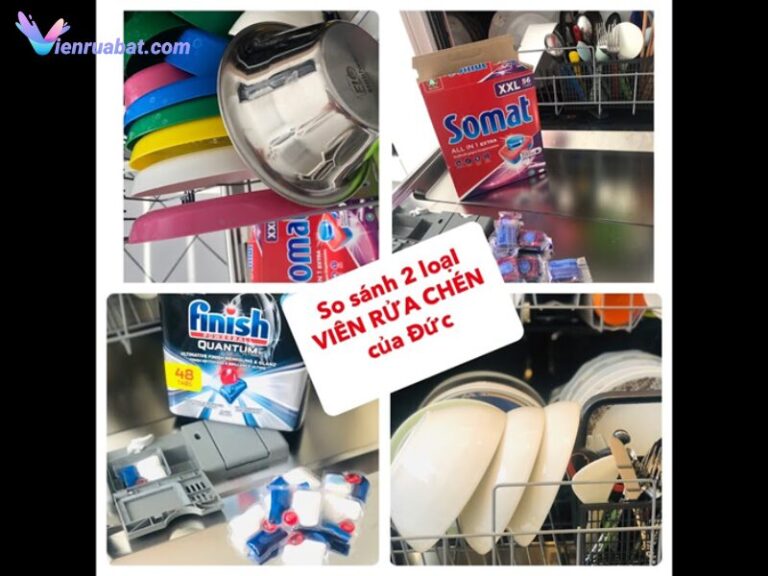 So Sánh Viên Rửa Bát Finish Và Somat để Chọn Loại Tốt Nhất Cho Gia đình ...